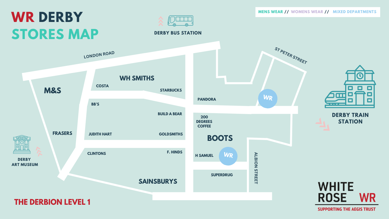 Derby Store Map